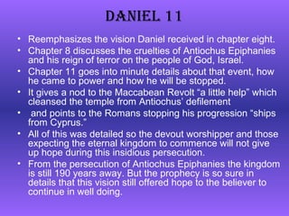 Daniel Chapter 11 K. Sno | PPT