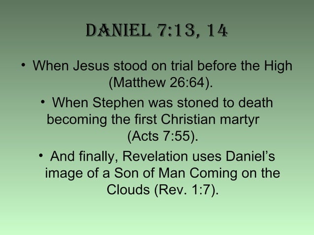Daniel Chapter 11 K. Sno | PPT