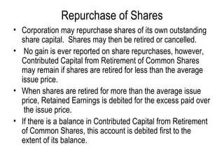 Accounting for Stock Activities | PPT