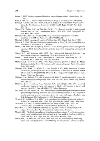 Chapter 17 Of Rock Engineering | PDF