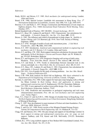 Chapter 17 Of Rock Engineering | PDF