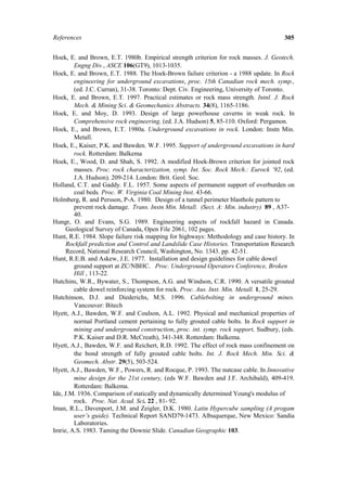 Chapter 17 Of Rock Engineering | PDF