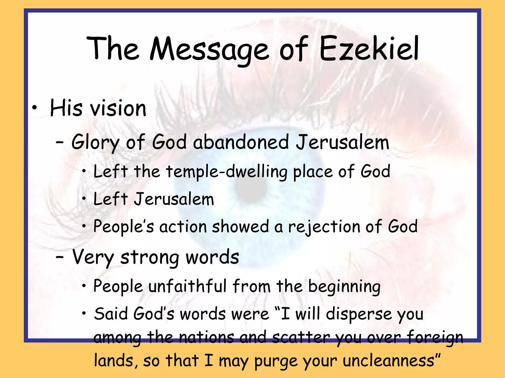 Chapter 17 The Return From Exile | PPT