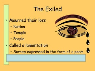 Chapter 17 The Return From Exile | PPT