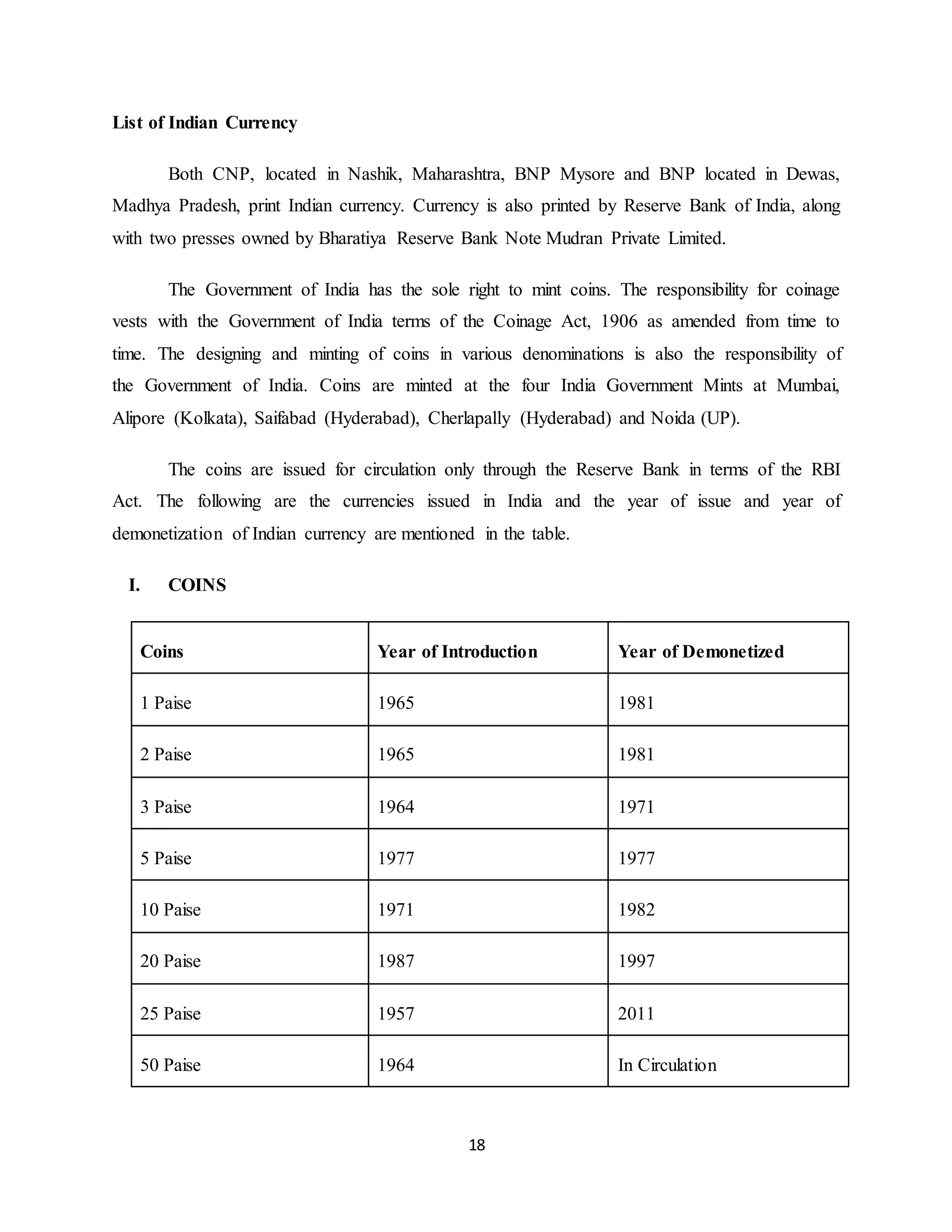 Demonetization of Indian Currency | PDF