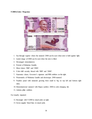 Demonetization of Indian Currency | DOCX