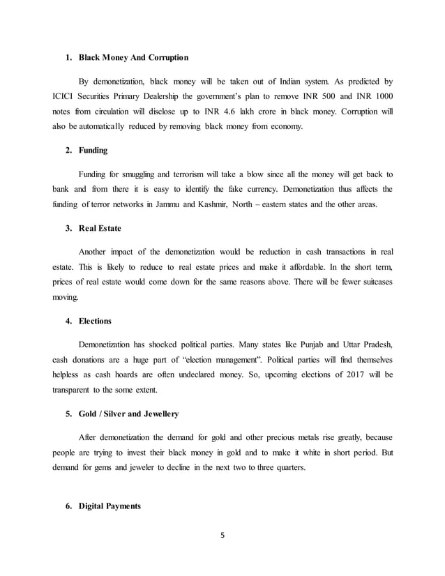 Demonetization of Indian Currency | PDF