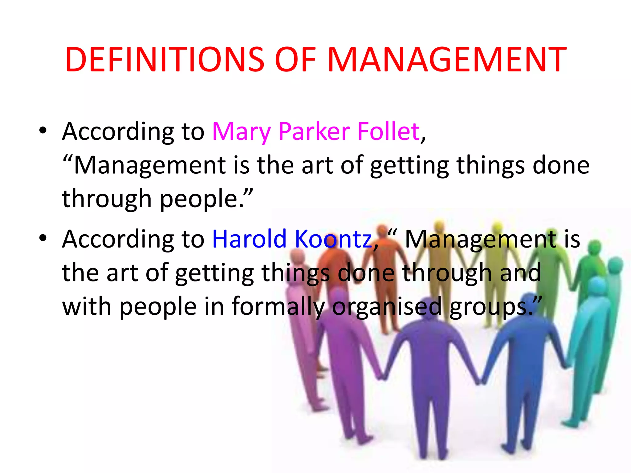 Administration and Management | PPTX