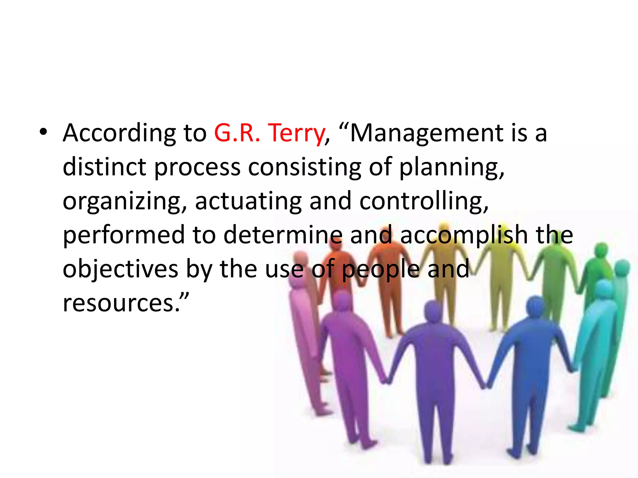 Administration and Management | PPTX
