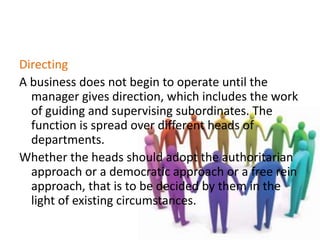 Administration and Management | PPTX