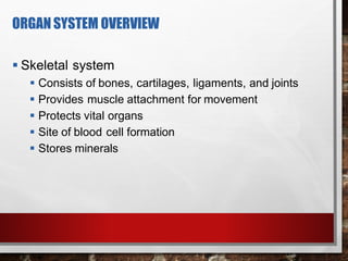 ANATOMY AND PHYSIOLOGY OF THE HUMAN BODY | PDF