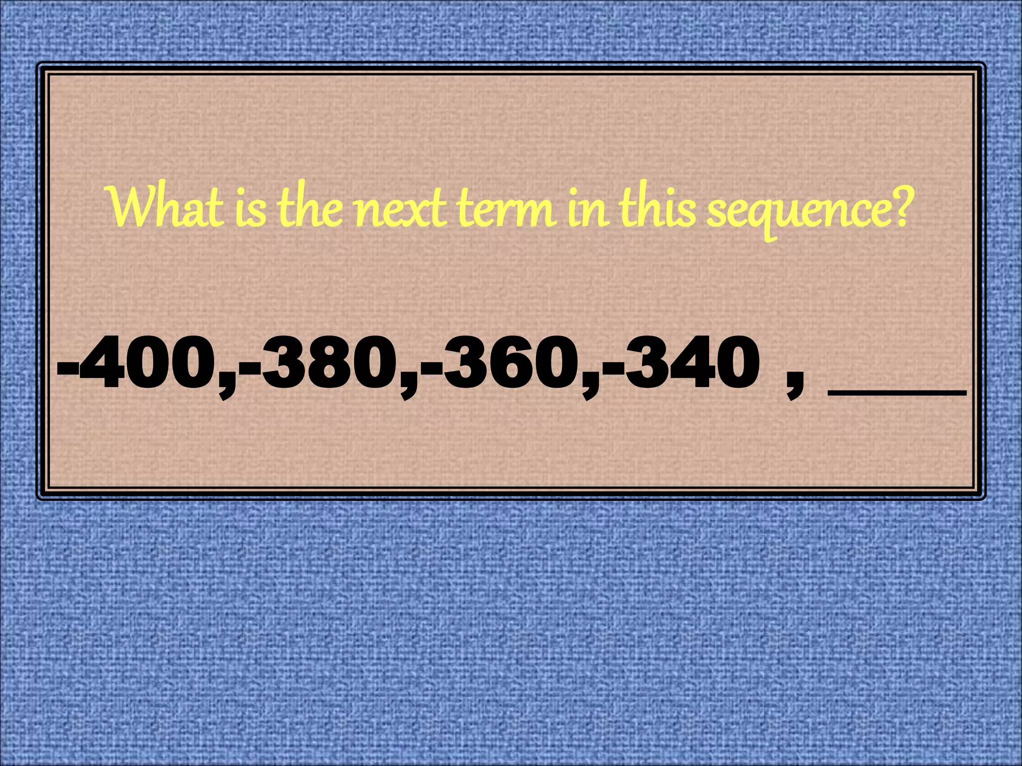 Chapter 1 arithmetic & geometric sequence | PPT
