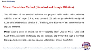 Chapter-1; Bioassay (Part-3).pptx | Free Download