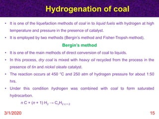 Chapter 1: Coal and petroleum | PPTX