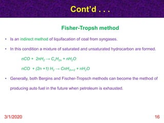Chapter 1: Coal and petroleum | PPT