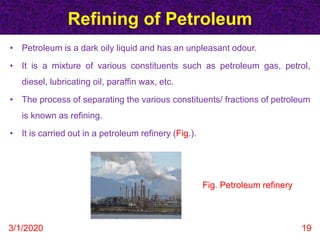 Chapter 1: Coal and petroleum | PPTX