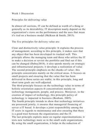 CHAPTER-1 Discussion 11) DiscussionCOLLAPSEIT value Infor.docx