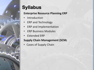 Chapter 1 erp | PPT