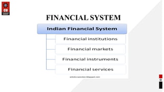 Chapter 1 financial system and markets | PPTX