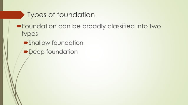 Chapter 1 foundation | PDF