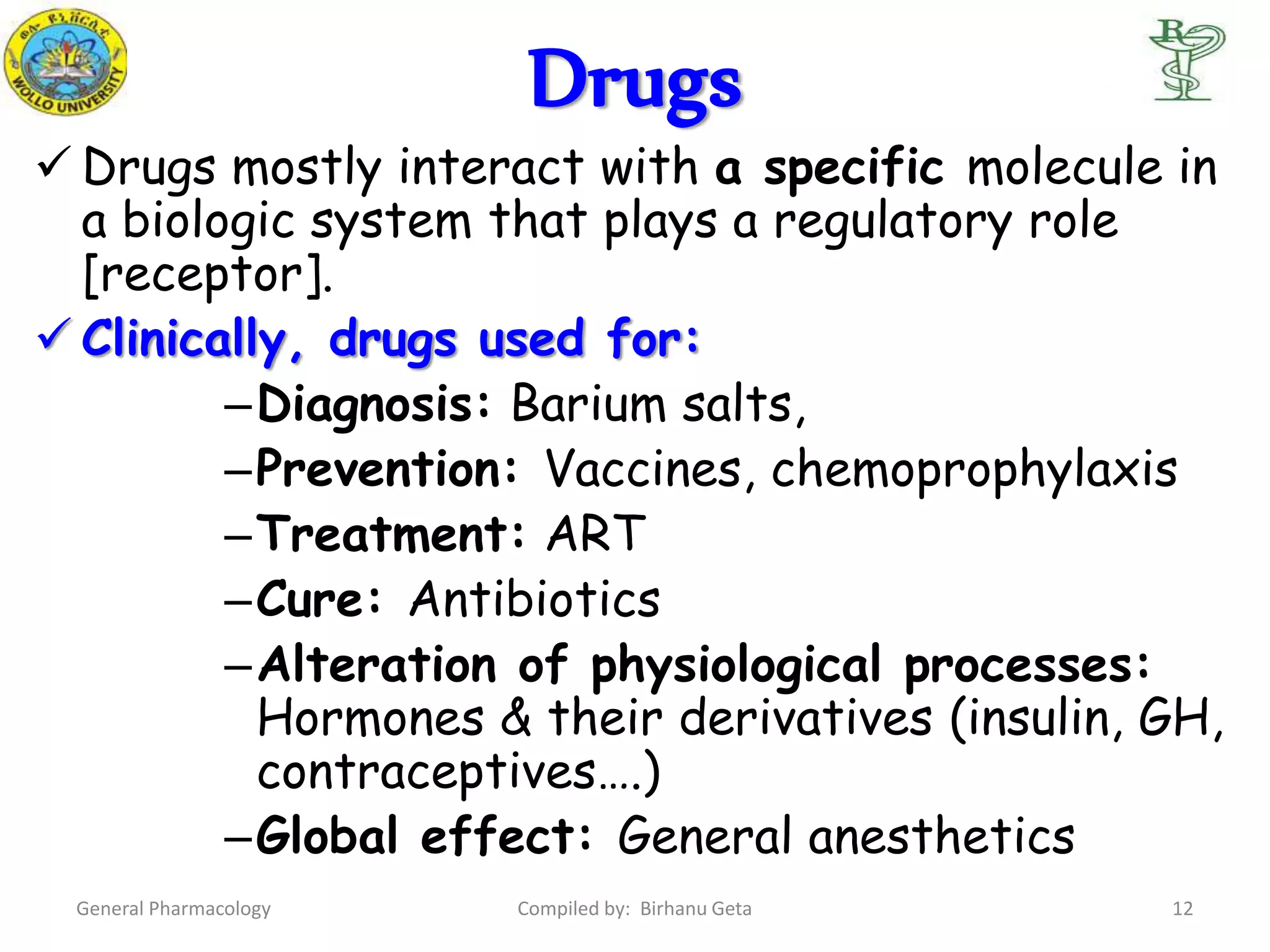 Chapter 1 general pharmacology | PPTX