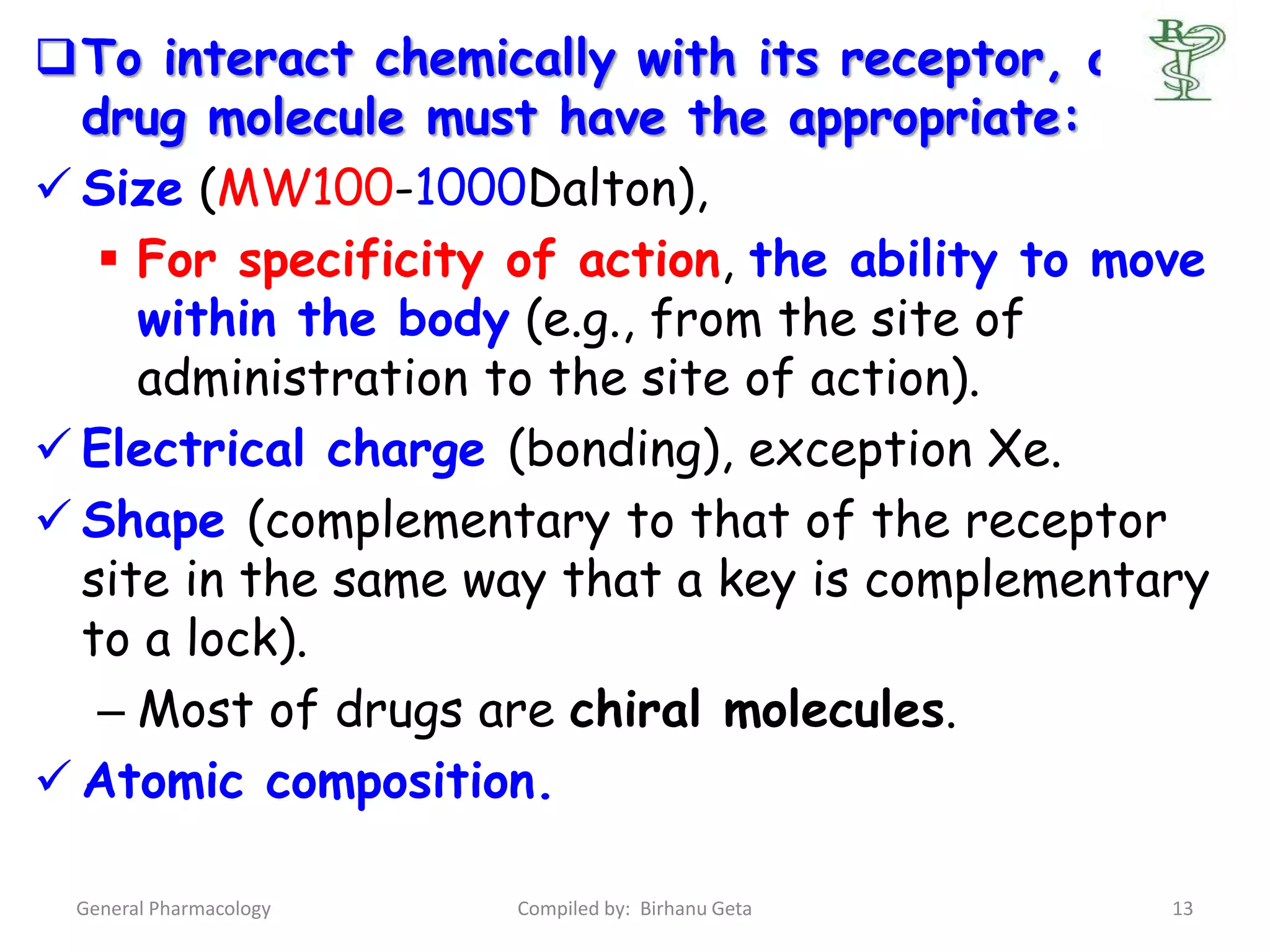 Chapter 1 general pharmacology | PPTX