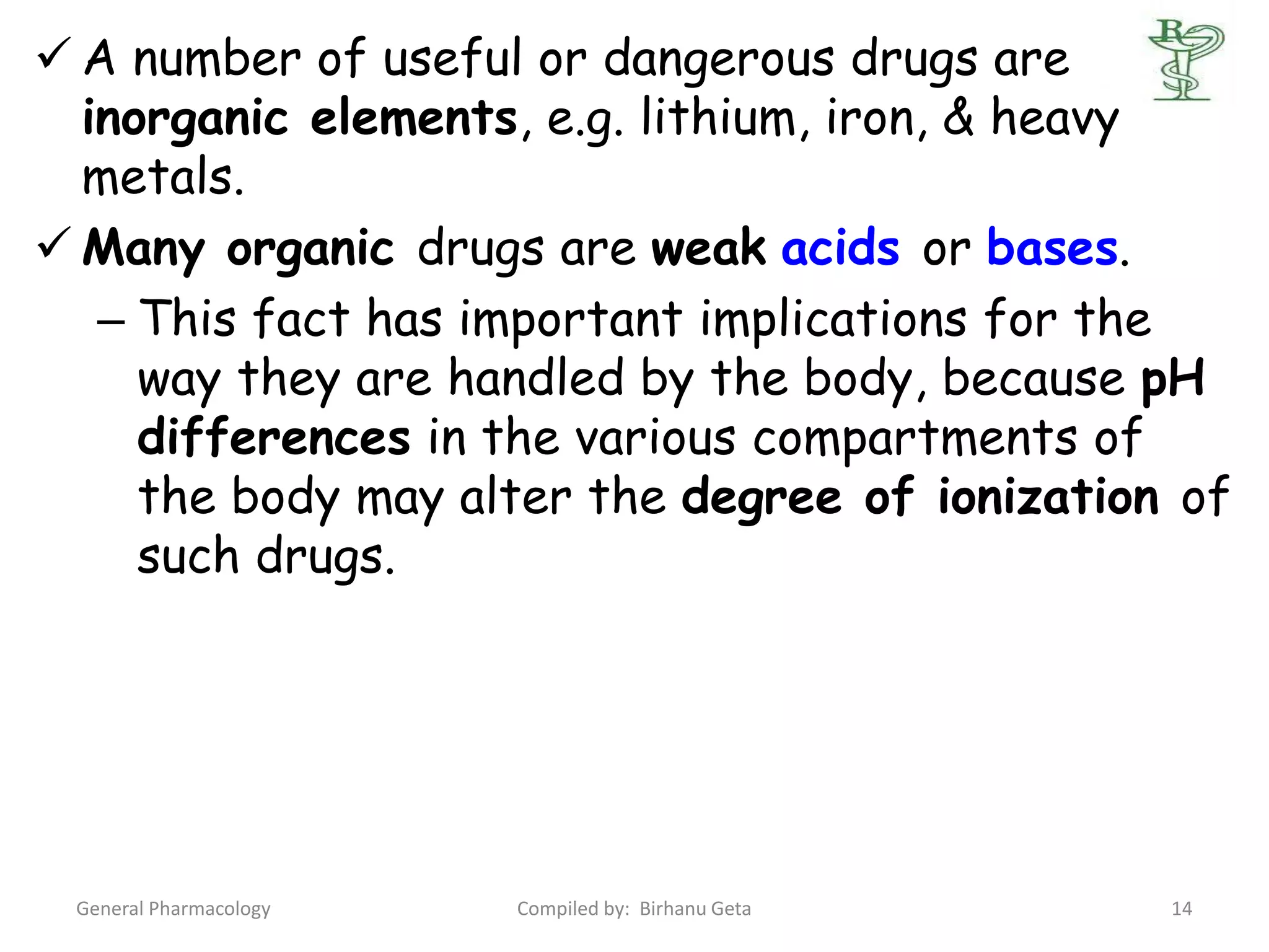 Chapter 1 general pharmacology | PPTX
