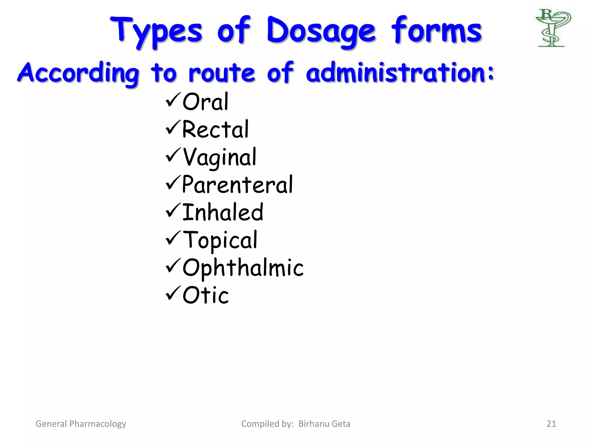 Chapter 1 general pharmacology | PPTX