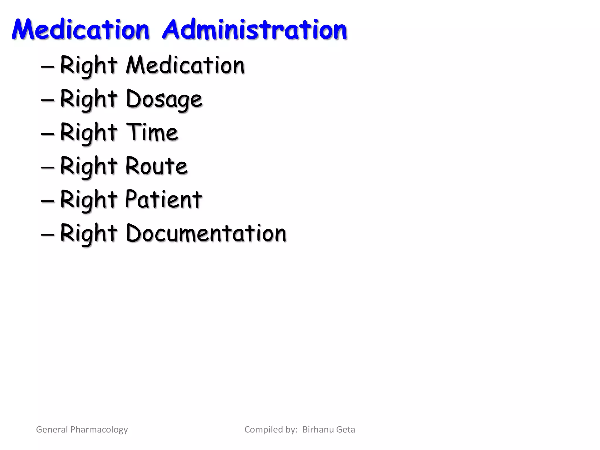 Chapter 1 general pharmacology | PPTX