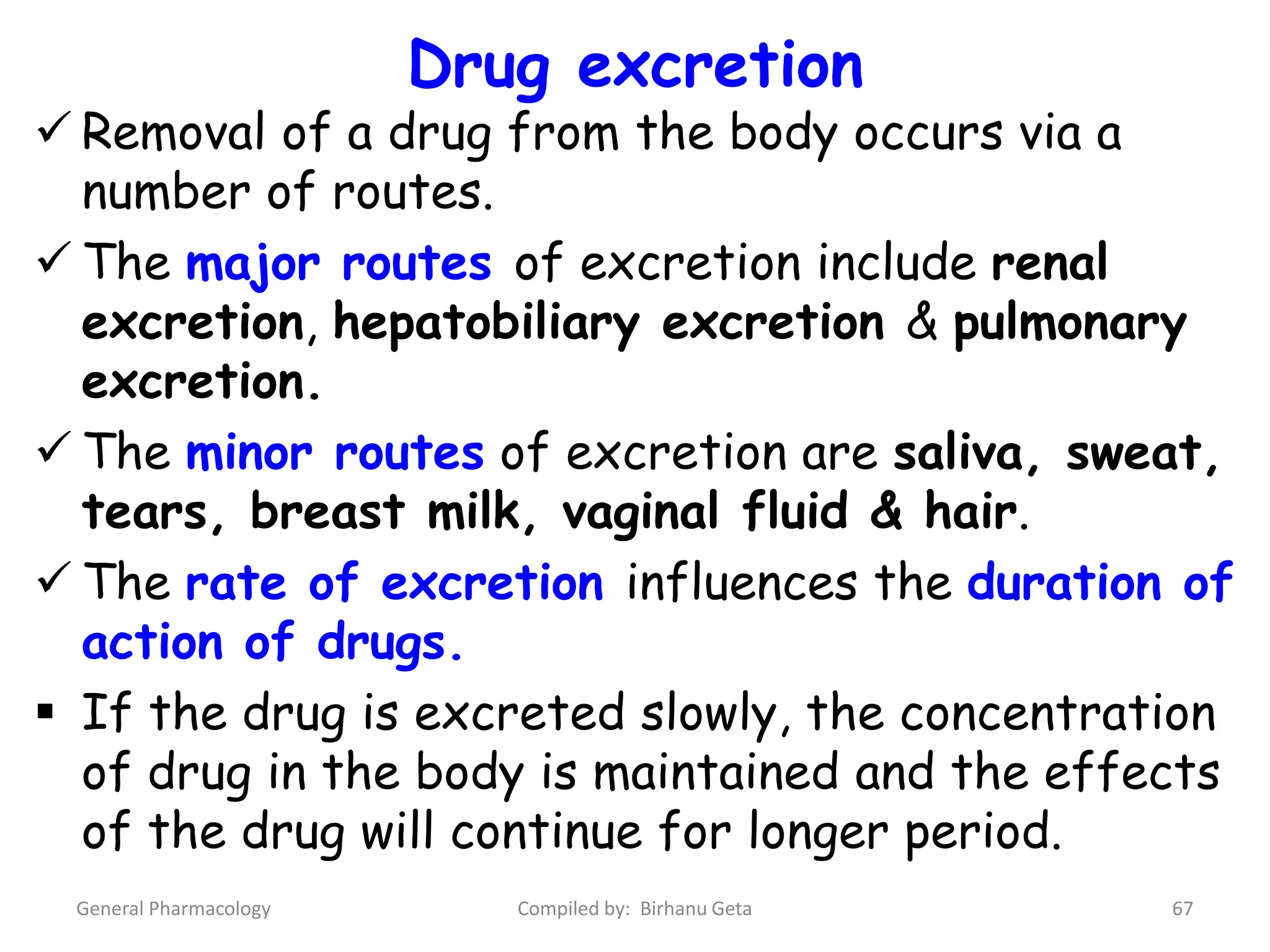 Chapter 1 general pharmacology | PPTX