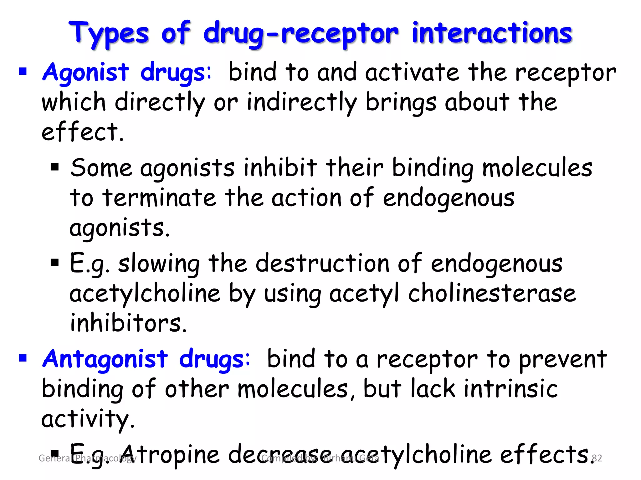 Chapter 1 general pharmacology | PPTX