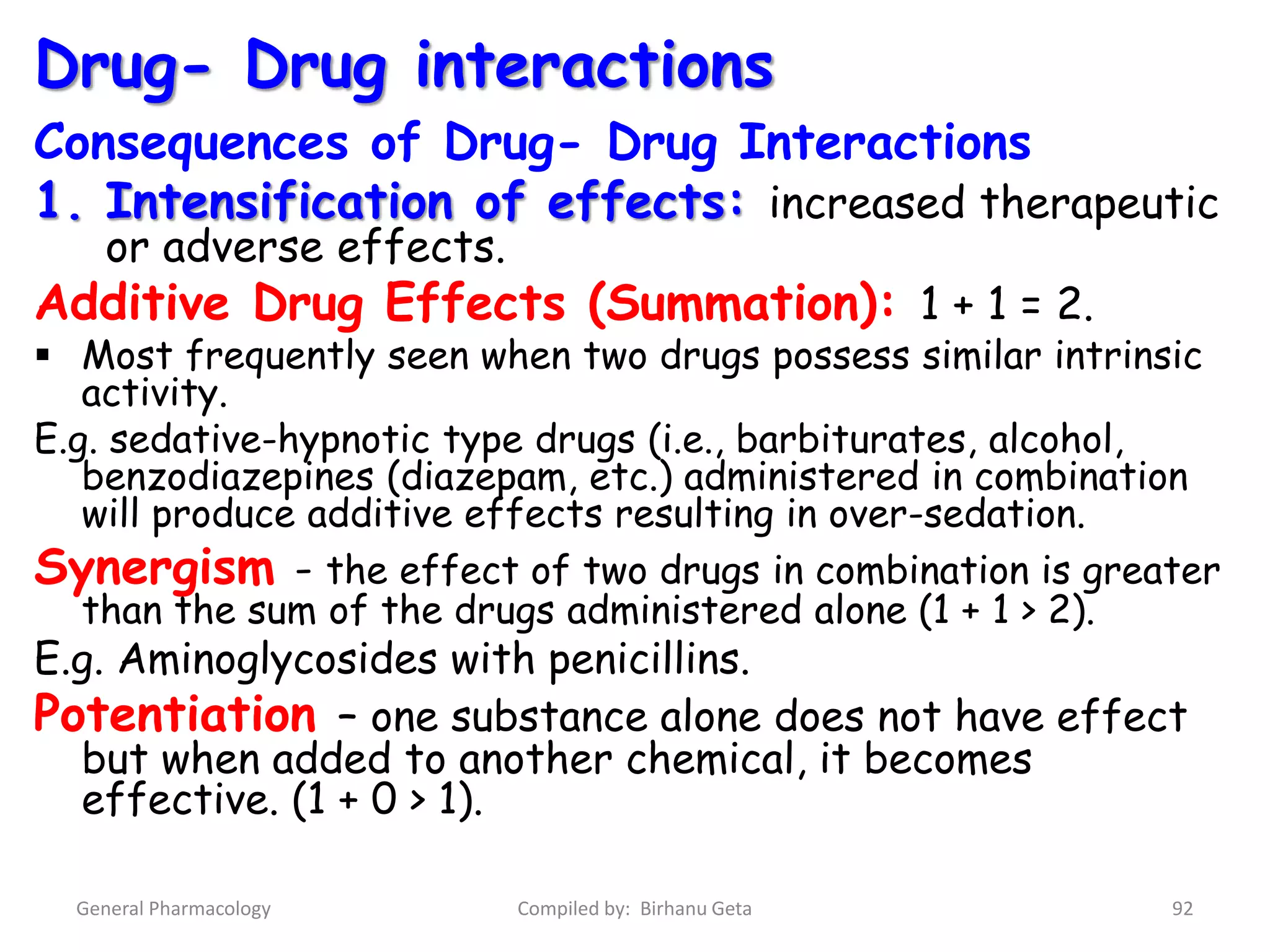 Chapter 1 general pharmacology | PPTX