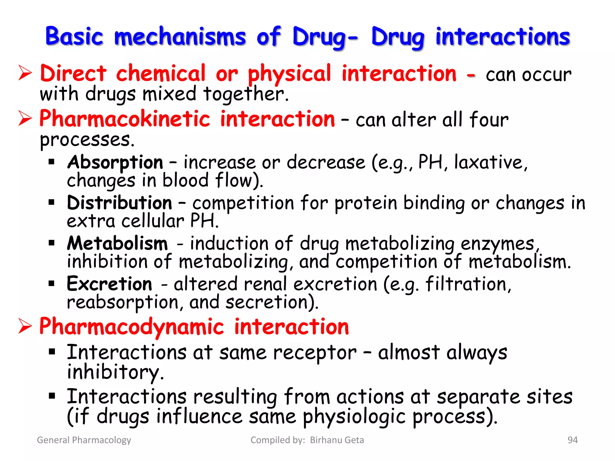 Chapter 1 general pharmacology | PPTX
