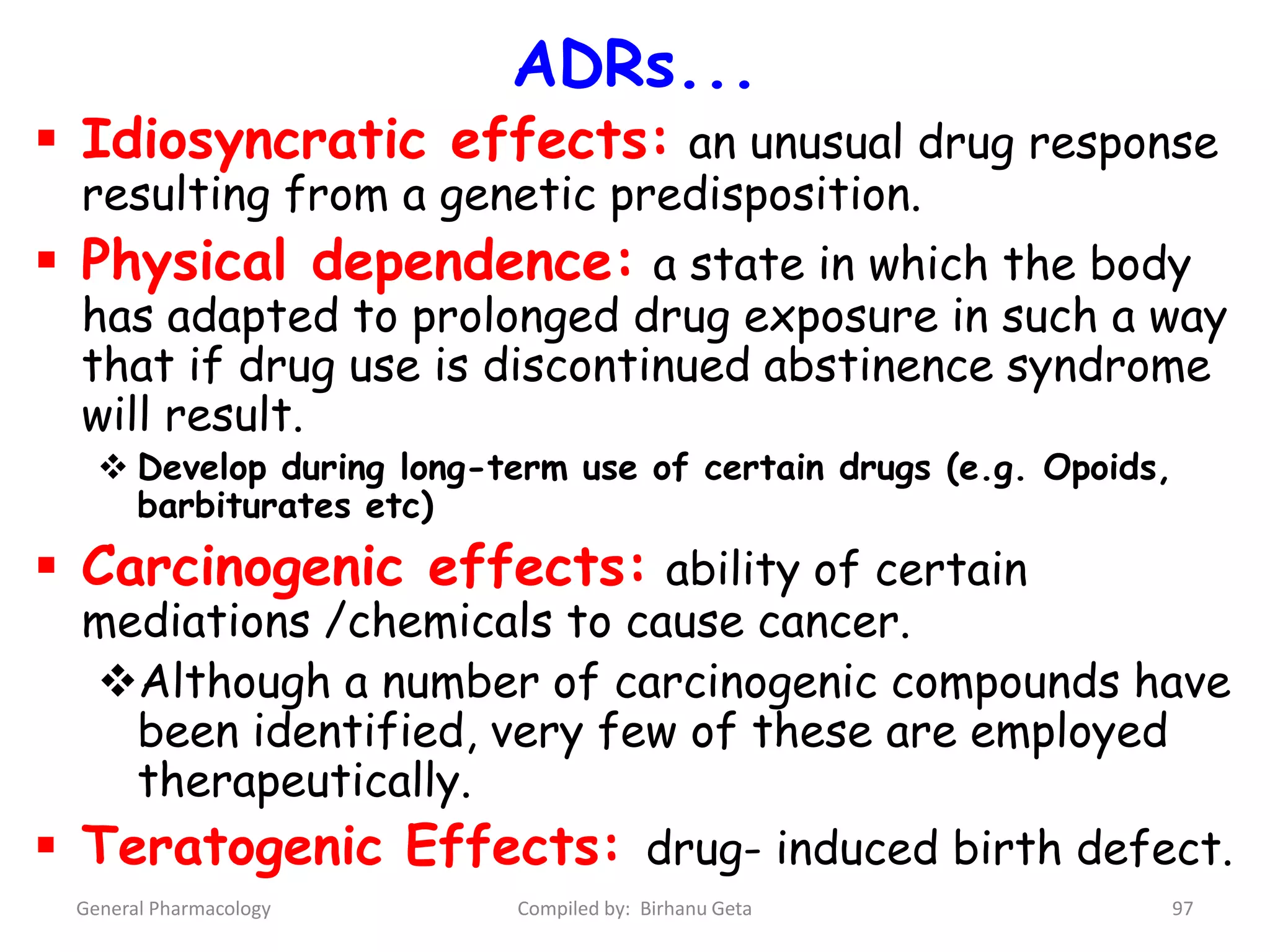 Chapter 1 general pharmacology | PPTX