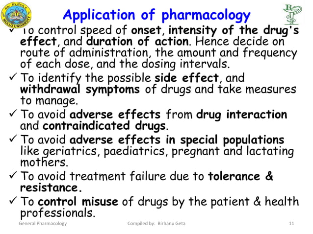 Chapter 1 general pharmacology | PPTX