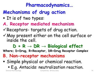 Chapter 1 general pharmacology | PPTX