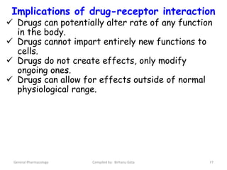 Chapter 1 general pharmacology | PPTX