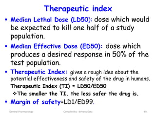 Chapter 1 general pharmacology | PPTX