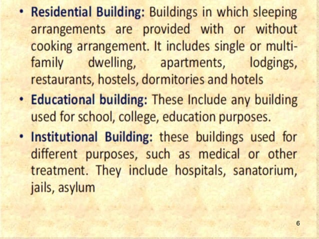 Chapter 1 introduction of building construction | PPTX
