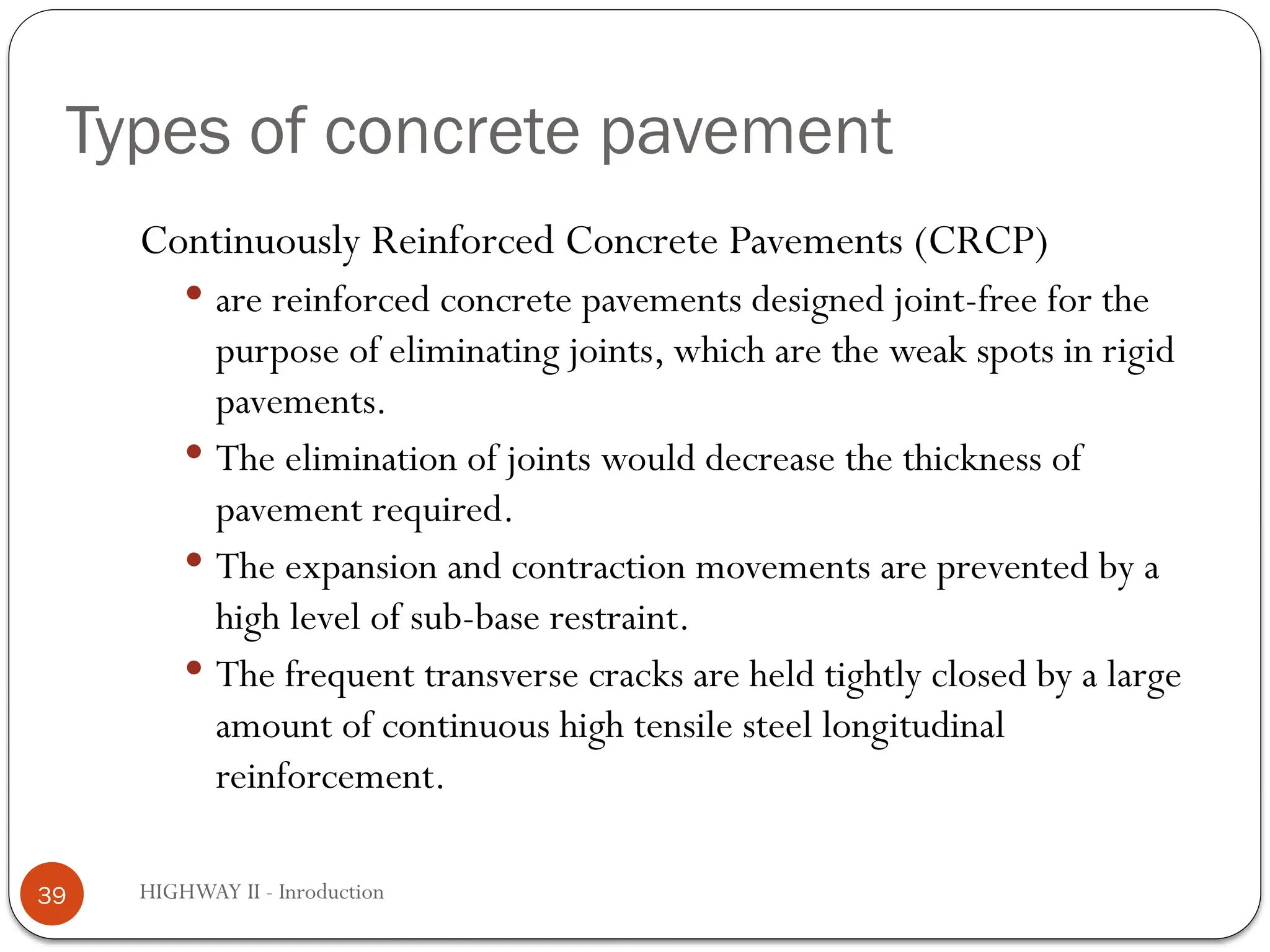 CHAPTER - 1 introduction.pptx about pavement design | PPTX