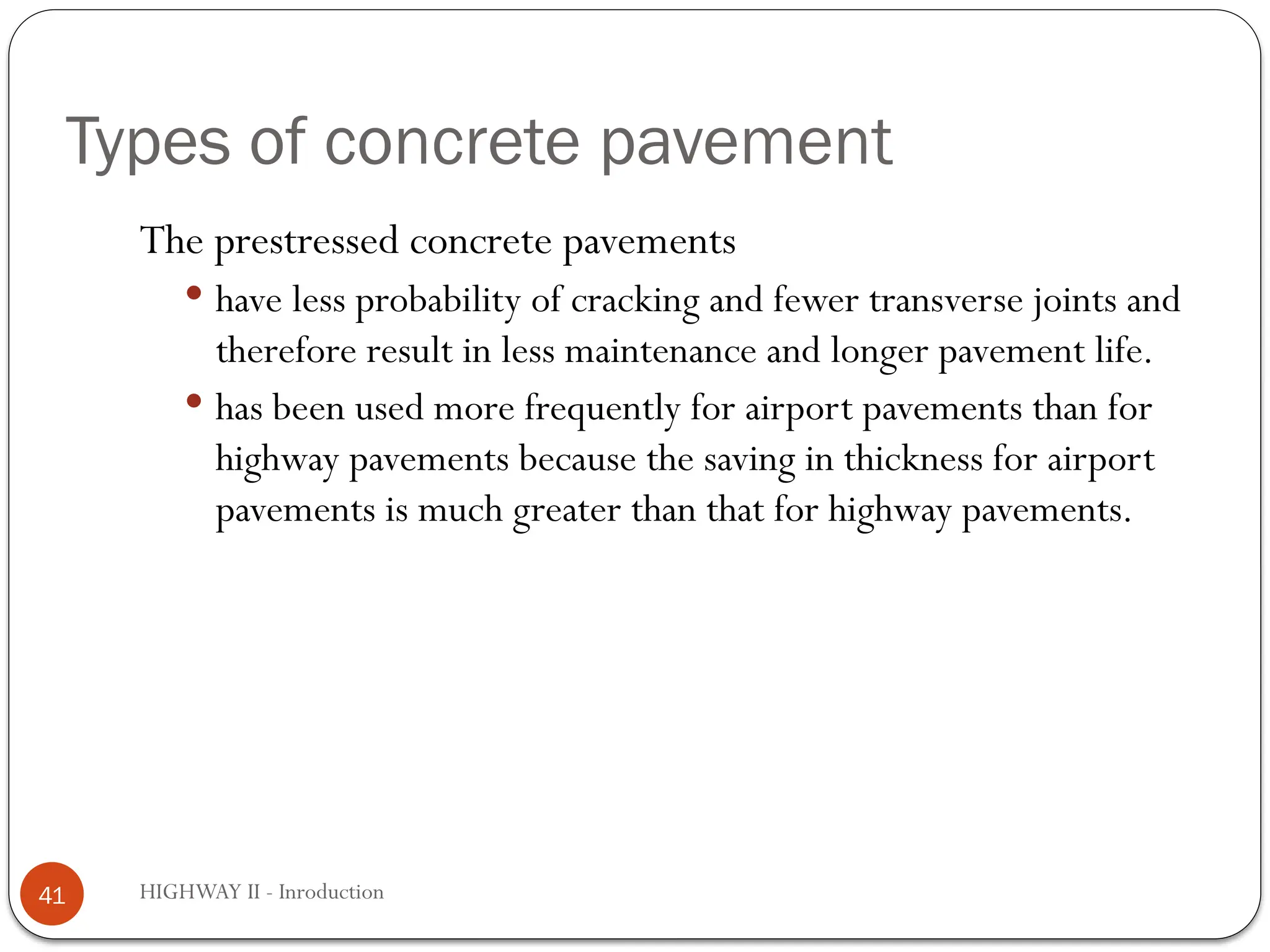 CHAPTER - 1 introduction.pptx about pavement design | PPTX