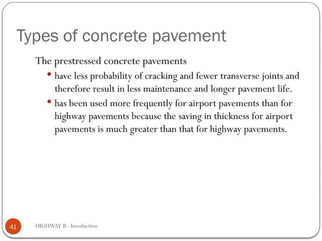 CHAPTER - 1 introduction.pptx about pavement design | PPTX