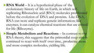 Introduction to Life Science and The Theories on the Origin of Life | PDF