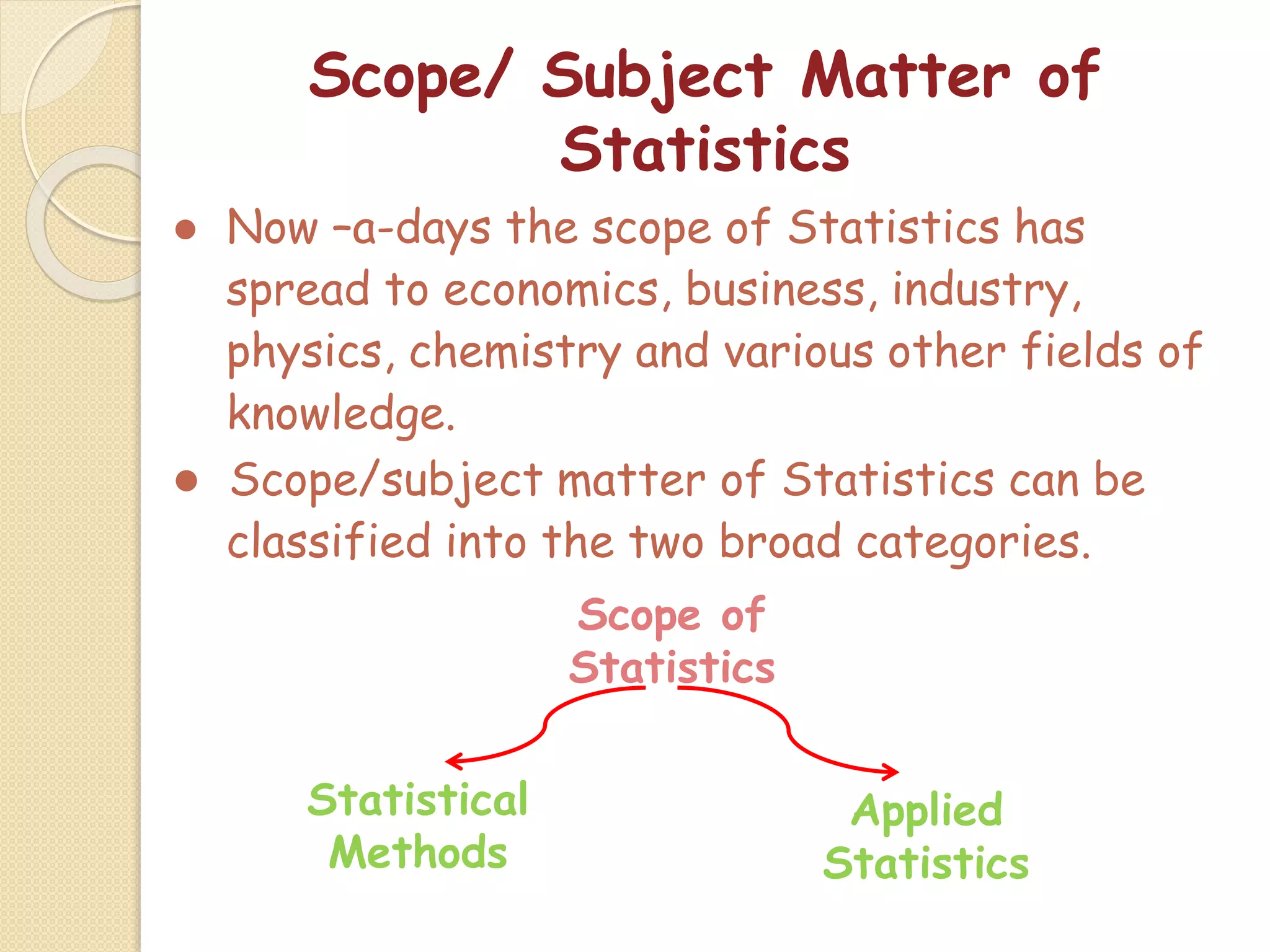 Chapter-1 Concept of Economics and Significance of Statistics in Economics | PPT