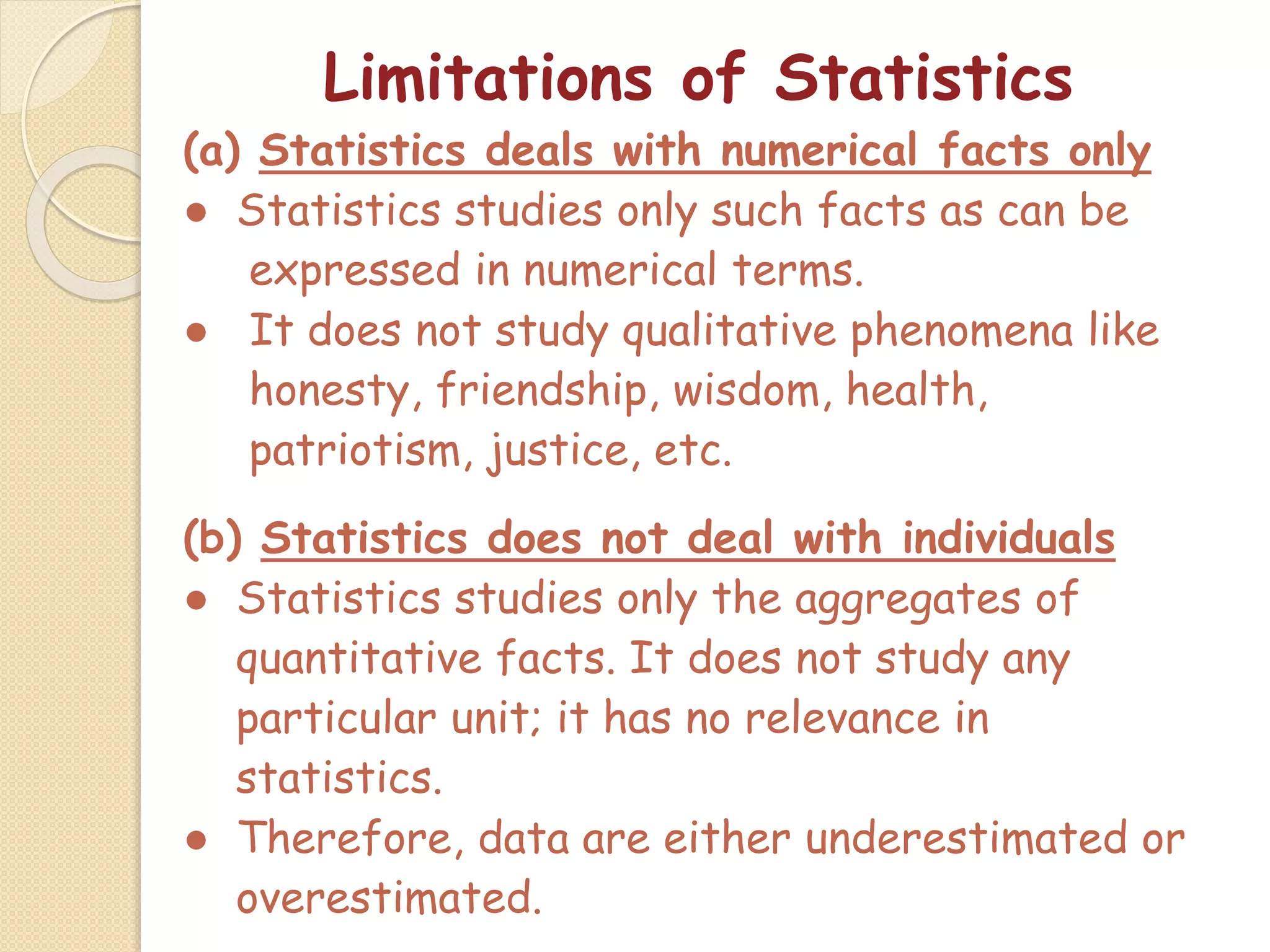 Chapter-1 Concept of Economics and Significance of Statistics in ...