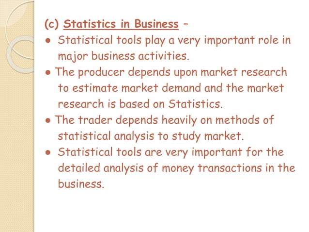 Chapter-1 Concept of Economics and Significance of Statistics in ...