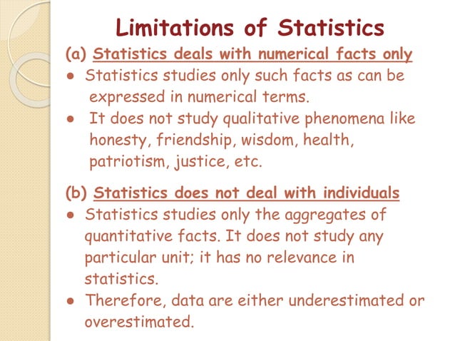 Chapter-1 Concept of Economics and Significance of Statistics in ...