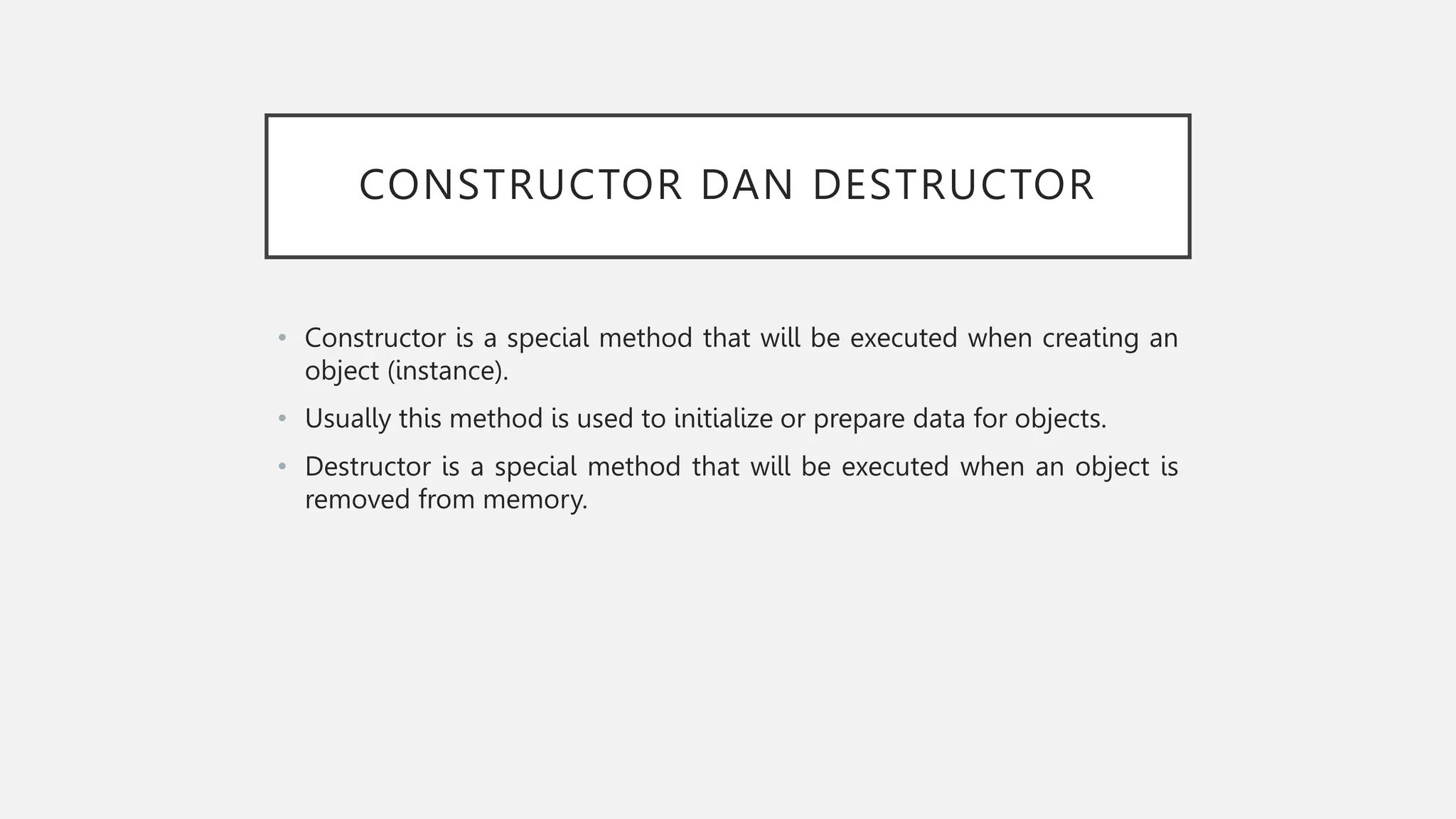 Basic Concepts Of Object Oriented Programming Ppt