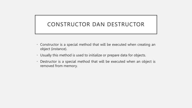 Basic Concepts Of Object Oriented Programming Ppt