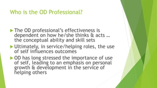 Chapter 1 organization development- an introduction | PPTX